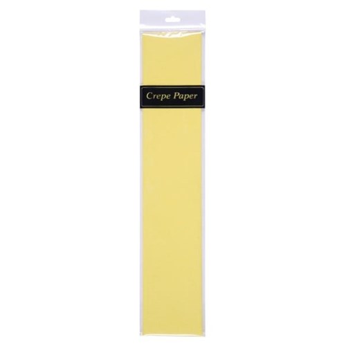 Crepe Paper 500mmx2m Yellow | OfficeMax NZ