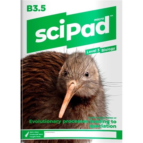 sciPAD AS 3.5 Biology Level 3 9780995105515 | OfficeMax NZ