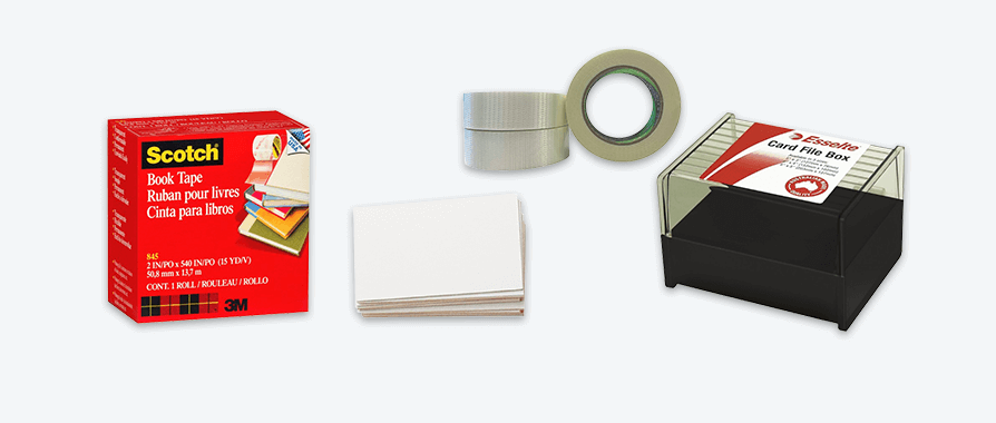 Library Supplies | Library Cards, labels, Book Tapes & More| OfficeMax NZ