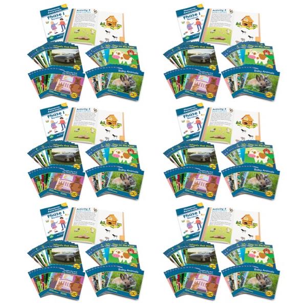 Junior Learning Letters & Sounds Phase 1 Classroom Kit, Set of 288 ...