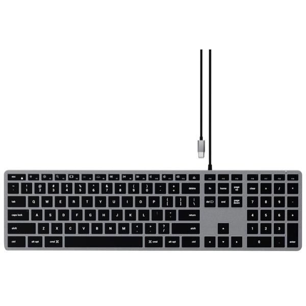 Satechi W3 USB-C Wired Keyboard Space Grey | OfficeMax NZ