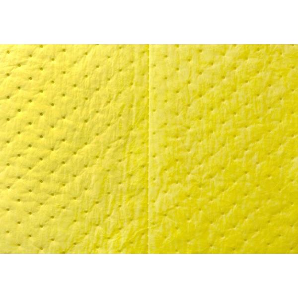 Controlco Spill Sorbent Aggressive Safety Pad Yellow, Pack of 10 ...