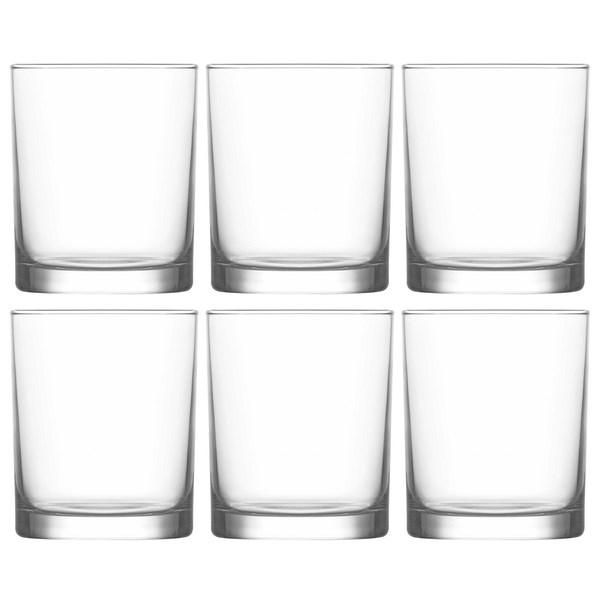 Lav Liberty Short Glass Tumbler 280ml, Box of 6 | OfficeMax NZ