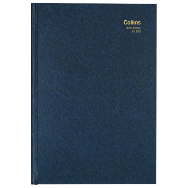 Collins A5 Notebook Blue 192 Pages | OfficeMax NZ