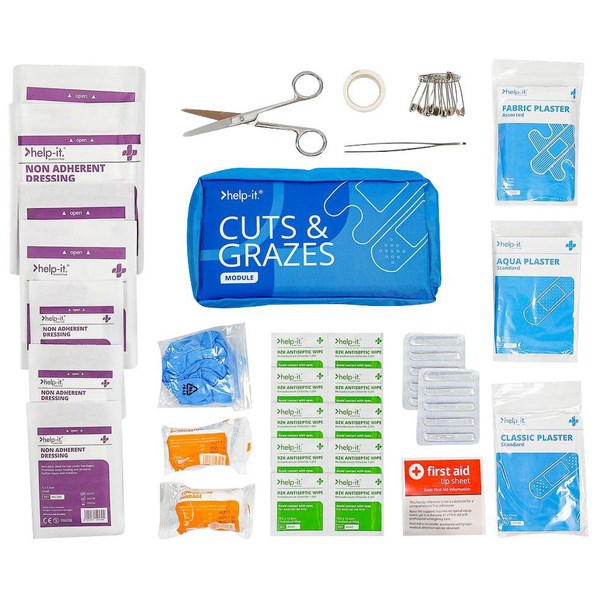 Help-It Cuts & Grazes First Aid Module | OfficeMax NZ
