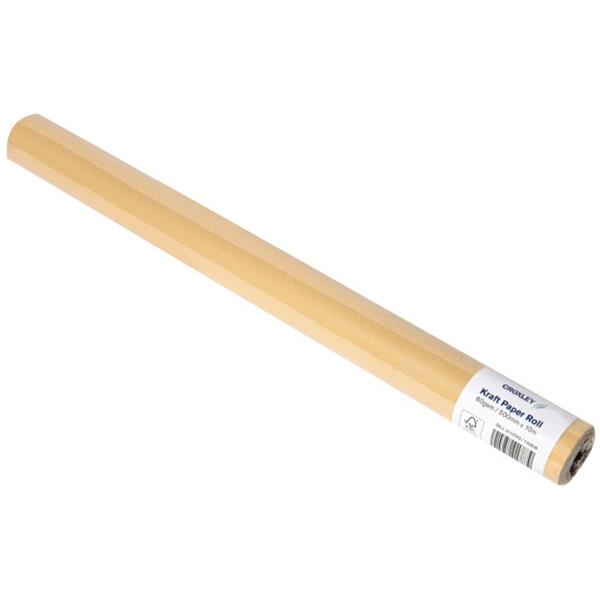 Croxley Kraft Brown Paper Roll 60gsm 500mm x 10m | OfficeMax NZ