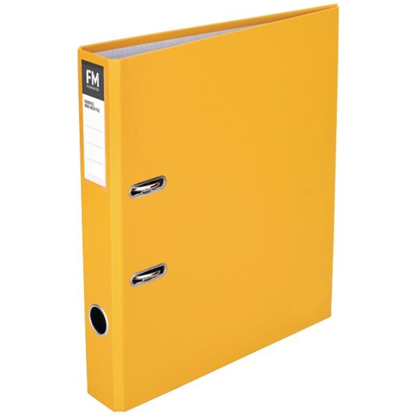 FM Radofile Mini Arch File A4 Yellow | OfficeMax NZ