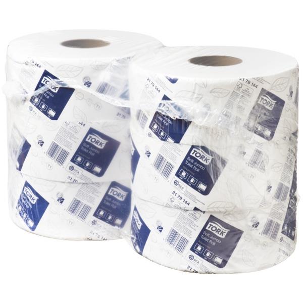 Tork T1 Advanced Jumbo Toilet Tissue 2 Ply 2179144, Carton of 6 ...