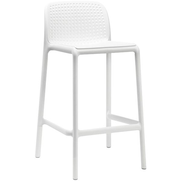 Lido Kitchen Stool 650mm White | OfficeMax NZ