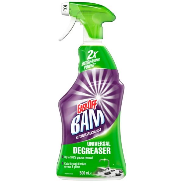 Easy Off Bam Grease & Sparkle Power Cleaner Spray 500ml | OfficeMax NZ
