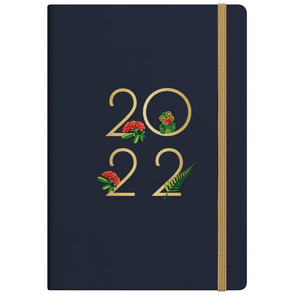Collins A51 Diary A5 1 Day Per Page 2022 Kiwiana | OfficeMax NZ