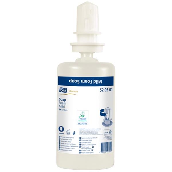 Tork S4 Premium Mild Foam Soap 520501 1L, Carton of 6 | OfficeMax NZ