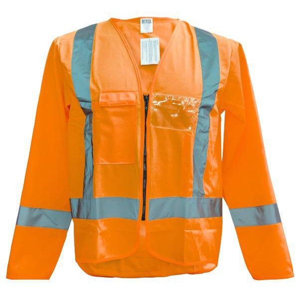 Hi Vis TTMC-W Safety Vest Long Sleeve | OfficeMax NZ