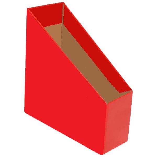 Marbig Magazine Box File, Small, Red, Pack of 5 | OfficeMax NZ