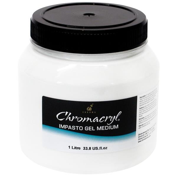 Chromacryl Impasto Gel Medium 1 Litre | OfficeMax NZ
