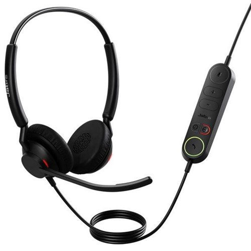 Jabra Engage 40 UC Stereo USB-A Wired Headset | OfficeMax NZ