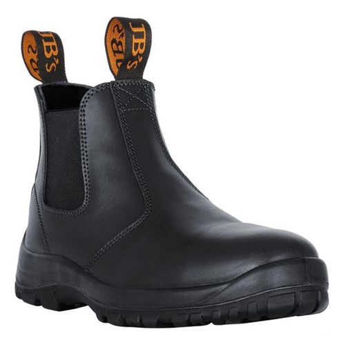 JB's Wear Safety Boots Slip On Black | OfficeMax NZ