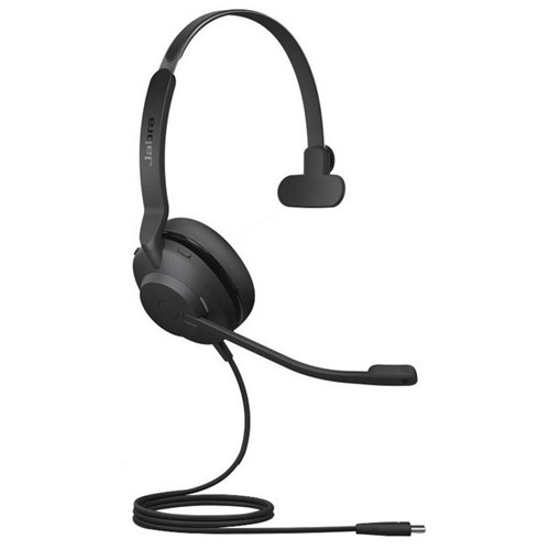 Jabra Evolve2 30 SE UC Mono USB-C Wired Headset | OfficeMax NZ