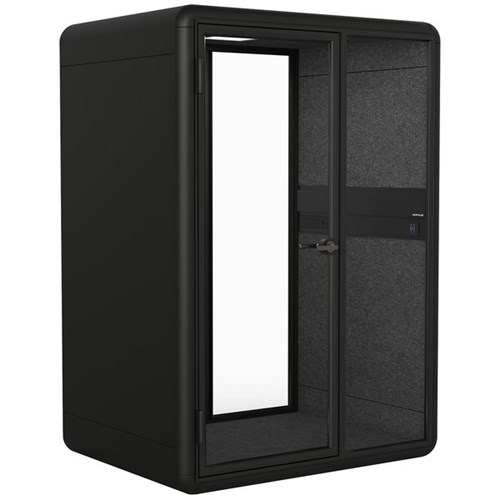 Koplus Kolo Midi Booth Black/Black/Grey | OfficeMax NZ