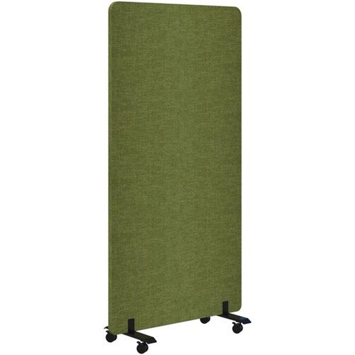 Edge Free-Standing Mobile Screen 900x1500mm Keylargo Grass | OfficeMax NZ