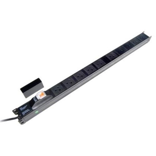 Dynamix 10 Outlet Vertical Power Rail (10A) 16 Amp 3 Pin Plug ...