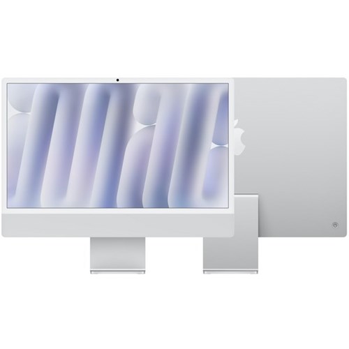 Apple iMac 24 Inch M4 Chip 10-Core 16GB 256GB SSD Silver | OfficeMax NZ