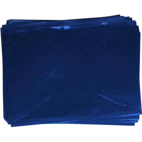 OfficeMax Cellophane 750x1000mm Dark Blue, Pack of 25 | OfficeMax NZ