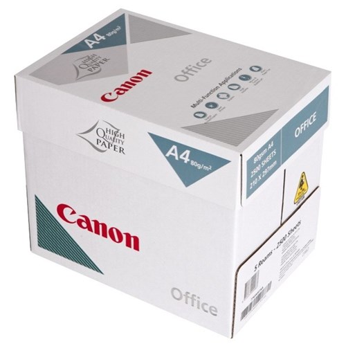 Canon Office A4 80gsm White Copy Paper 5 Packs Of 500 OfficeMax NZ Canon Office A4 80gsm White Copy Paper 5 Packs Of 500 OfficeMax NZ