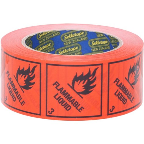 RIPA Shipping Label Flammable Liquid 48x50mm, Roll of 1000 | OfficeMax NZ