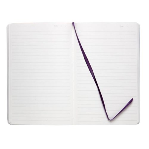 MIlford Corporate A5 Hardcover Notebook Purple | OfficeMax NZ