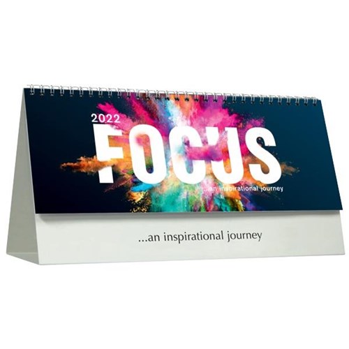 Easy2C Desk Calendar Month To View Focus 2022 | OfficeMax NZ