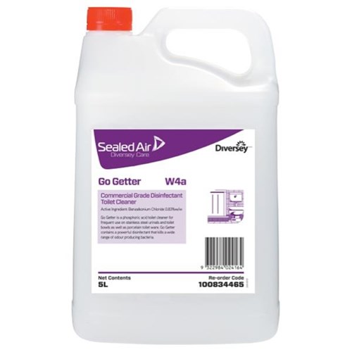 Diversey W4A Go Getter Disinfectant Toilet Cleaner 5L | OfficeMax NZ