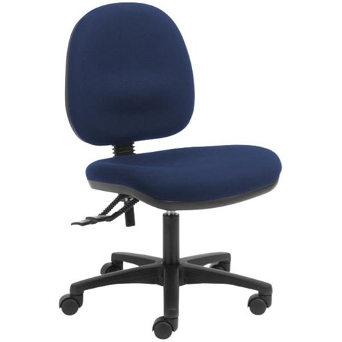 Alpha Chair Medium Back Navy | OfficeMax NZ
