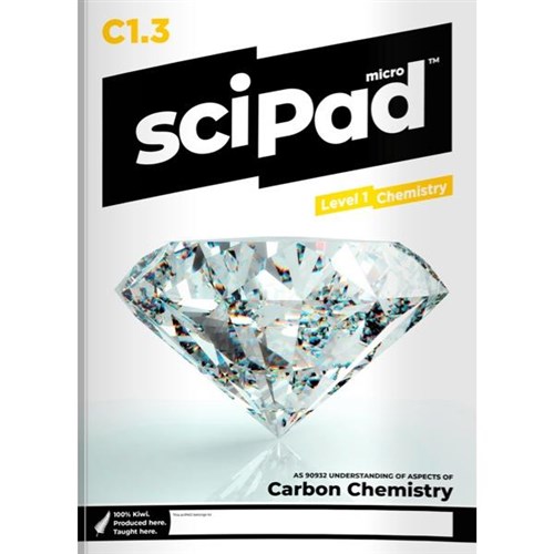 sciPAD 1.3 Chemistry Workbook Carbon Level 1 Year 11 9780992250607 ...