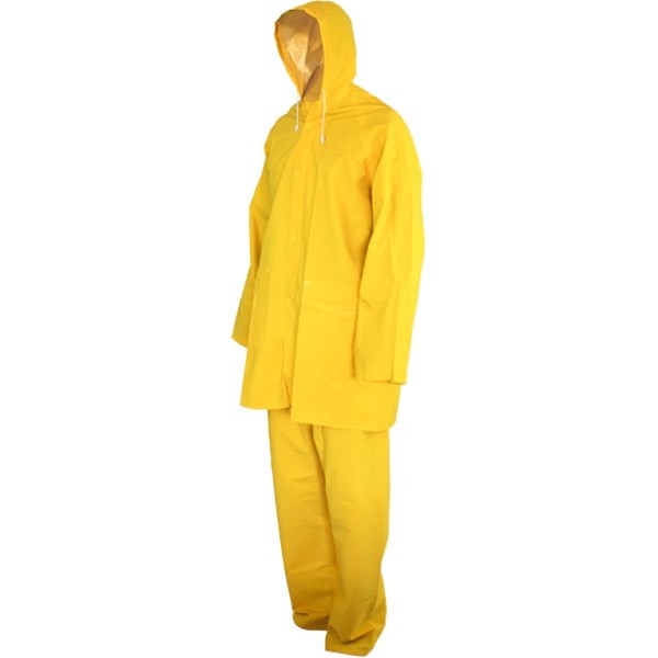 PVC Wet Weather Jacket & Pants Set | OfficeMax NZ